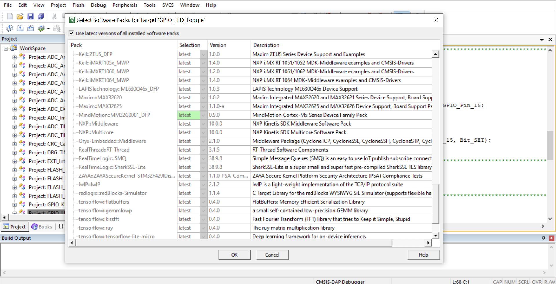 FTHR-G0001的申请以及点灯"小"教程-灵动微电子-芯查查